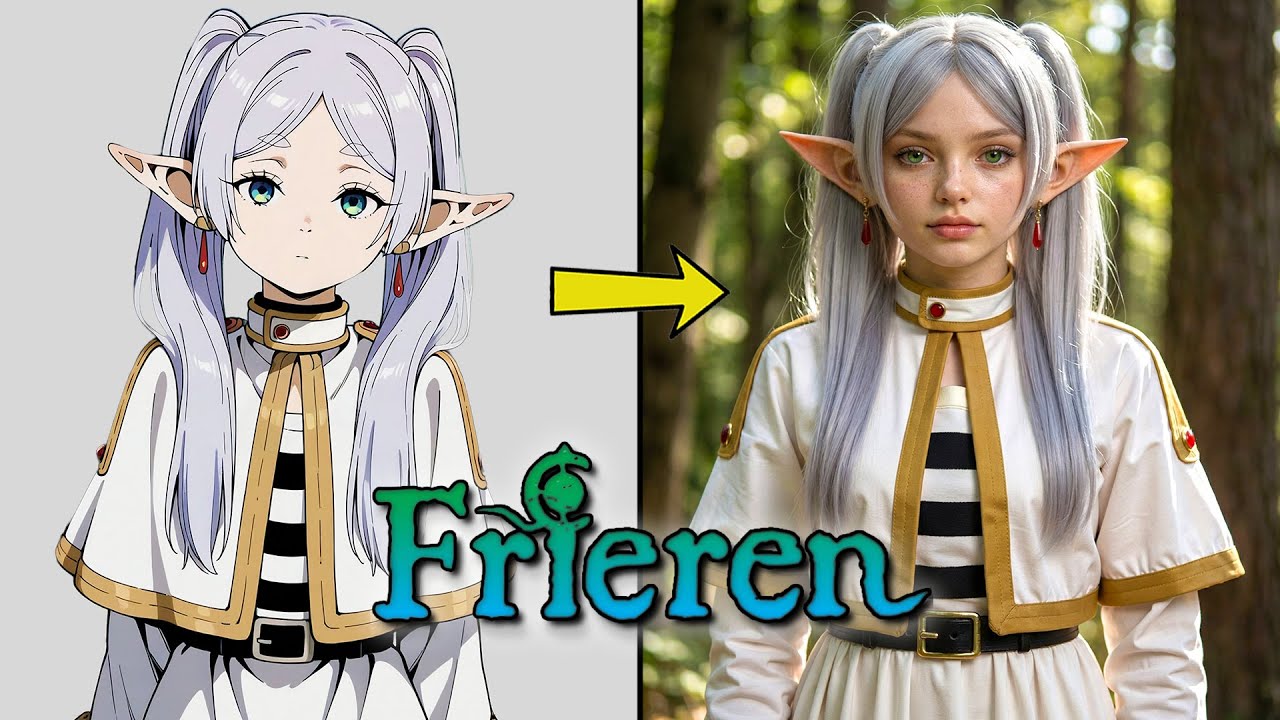 Frieren Character's in Real Life! (葬送のフリーレン Frieren Beyond Journey's ...