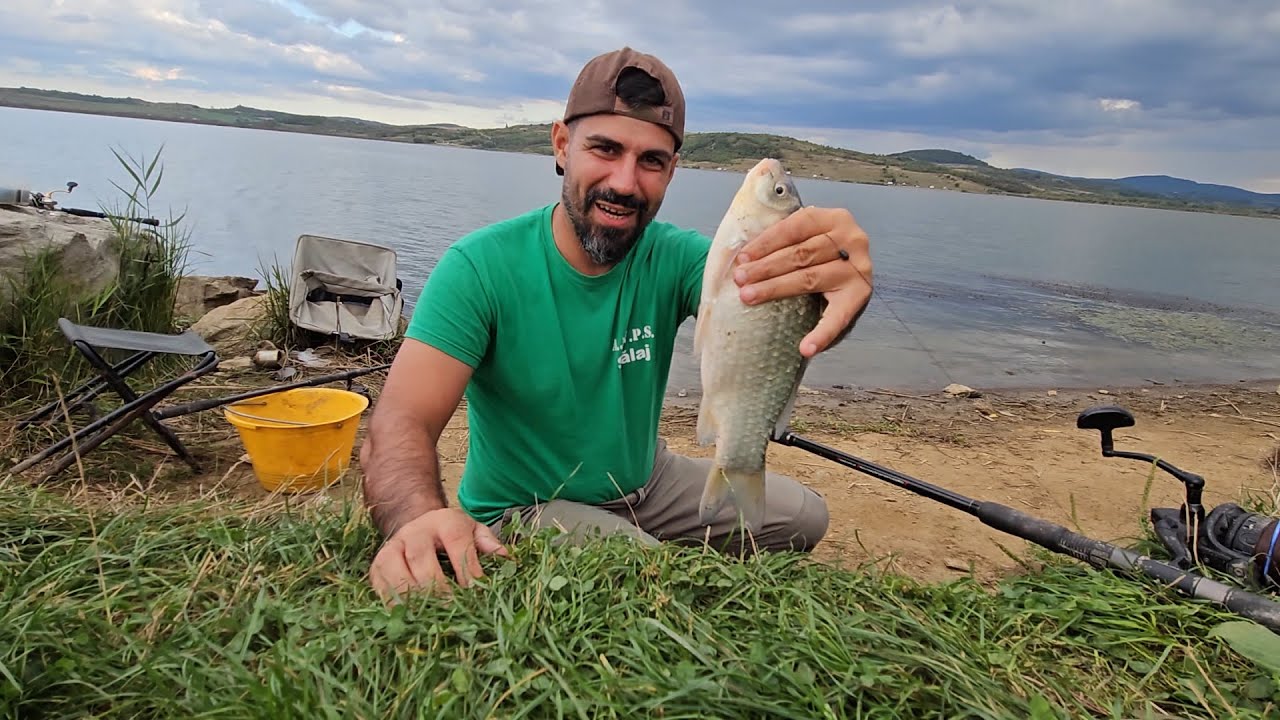 Pescuit pe baraj la feeder dupa caras mare - YouTube