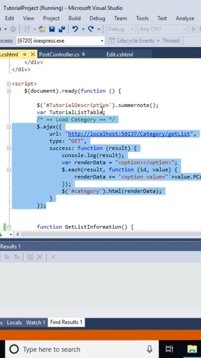 206 - Update Multi Select Drop Down Value in Edit Page with JQuery in ASP MVC - YouTube