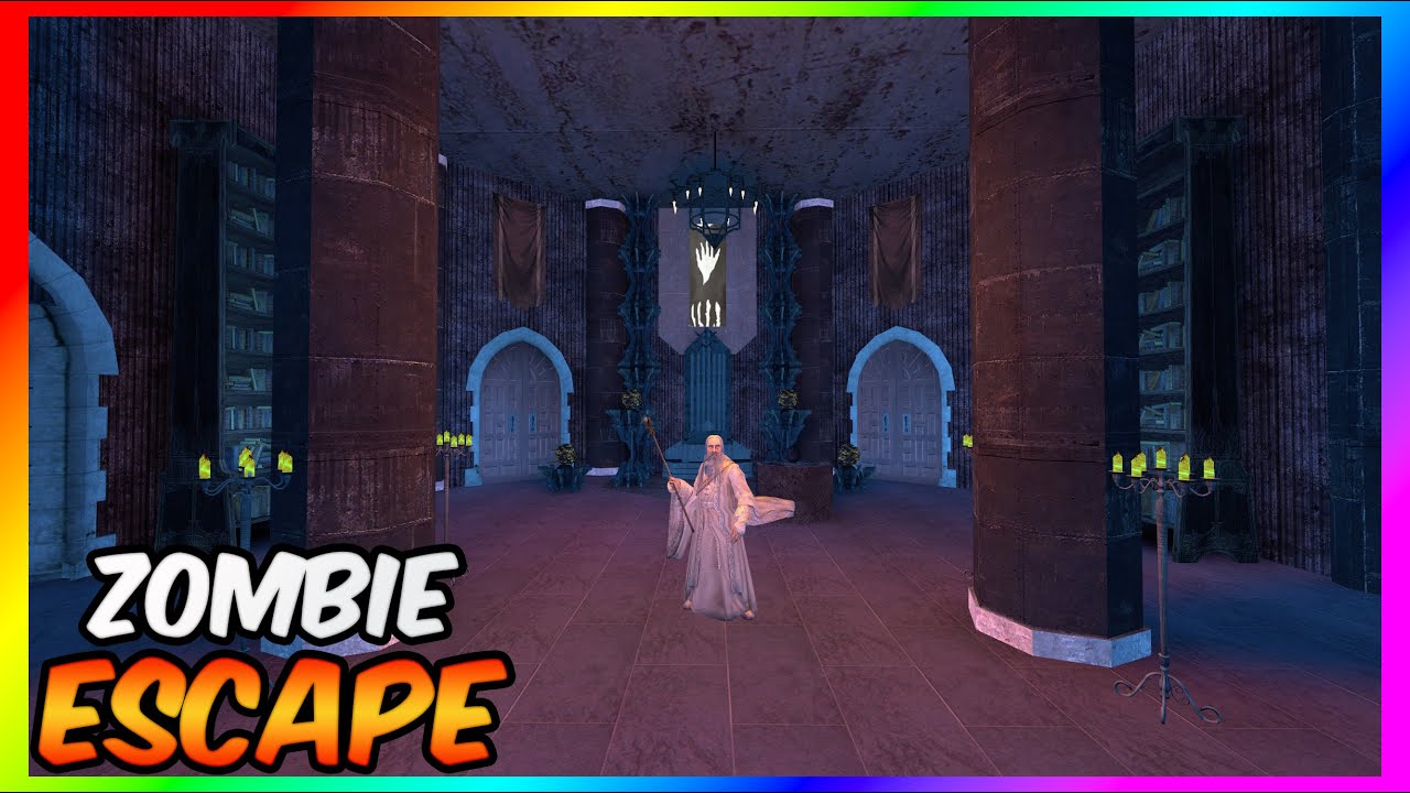 CS:S Zombie Escape ze_lotr_isengard_v2_3 on UNLOZE - YouTube