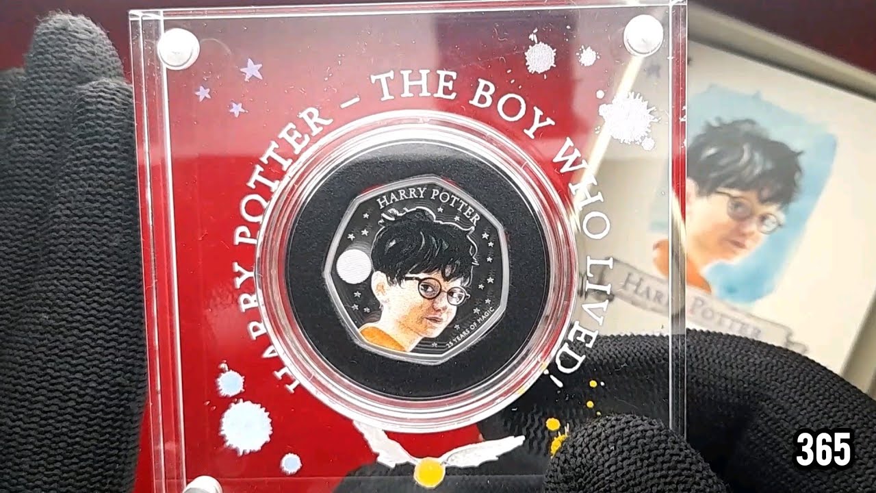 *NEW* Harry Potter 50p Silver Proof Coin 2022 - YouTube