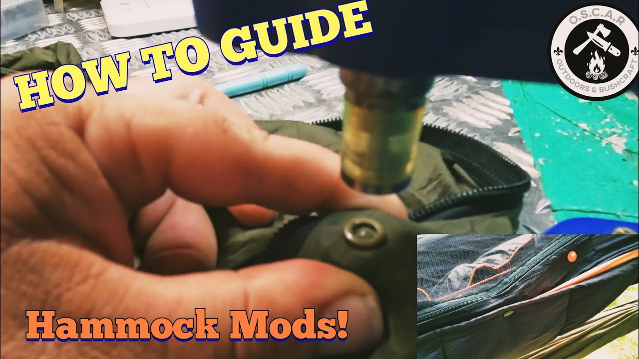 kam snaps tutorial | how to guide | hammock mods | easy follow - YouTube
