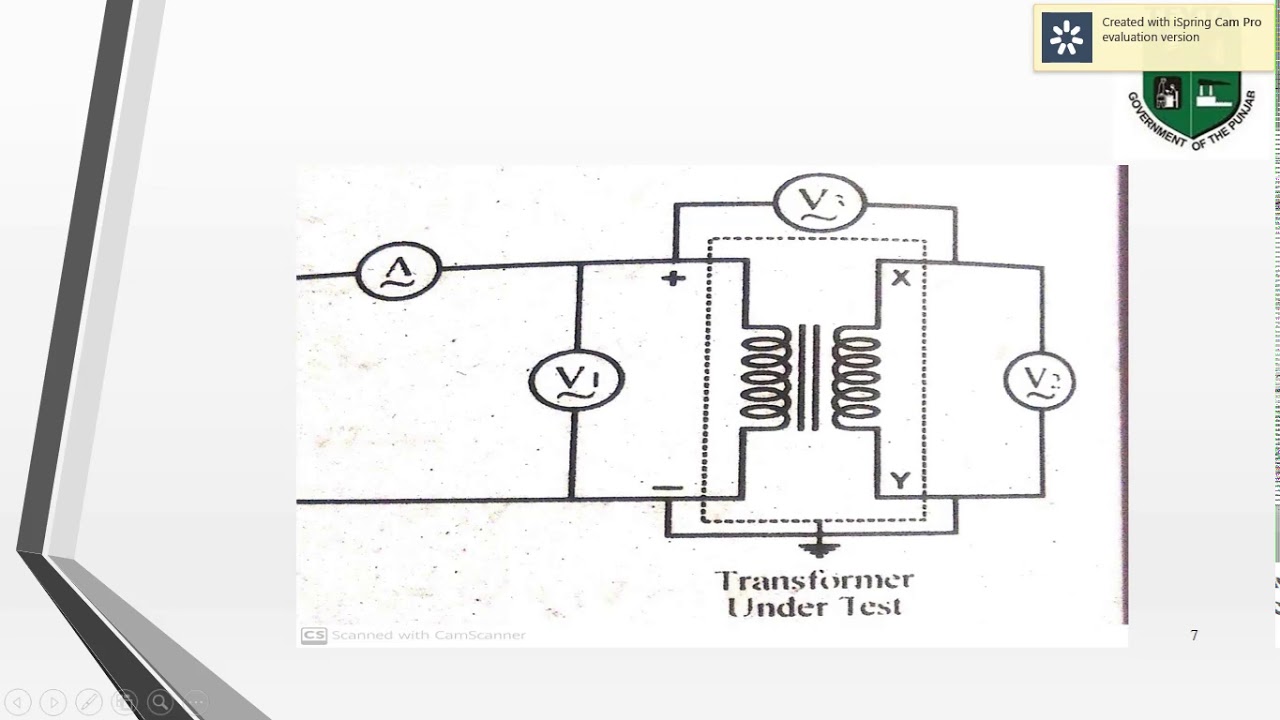polarity test of transformer - YouTube