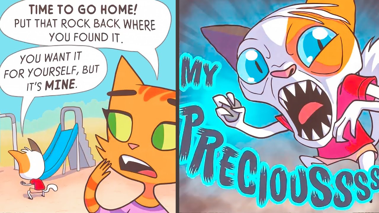 Cats Comics But Not Cute Endings #3 | Funny Comics Live Dub - YouTube