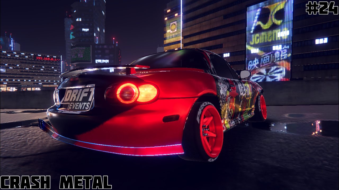CRASH METAL CYBERPUNK GAMEPLAY 2021 24TH DRIFT EVENT JUTT42 GAMERZ #24 ...