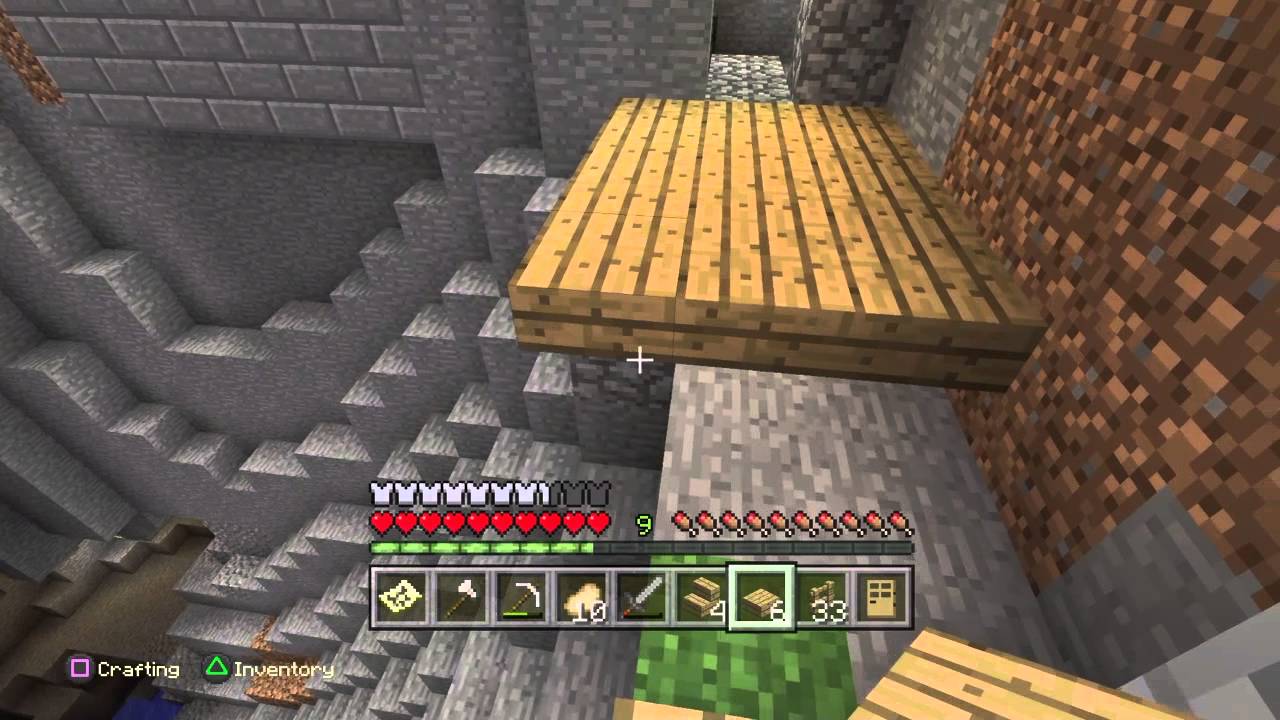 Minecraft PS4 Lets Play.Ep3-house building - YouTube