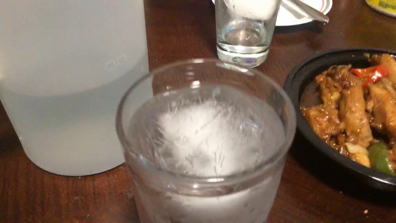The biggest ice cube - YouTube