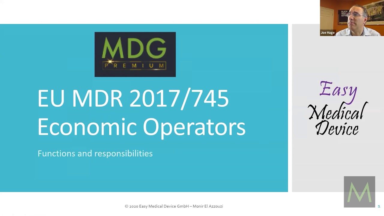 Medical Devices Economic Operators | MDG Premium 047 featuring Monir El ...