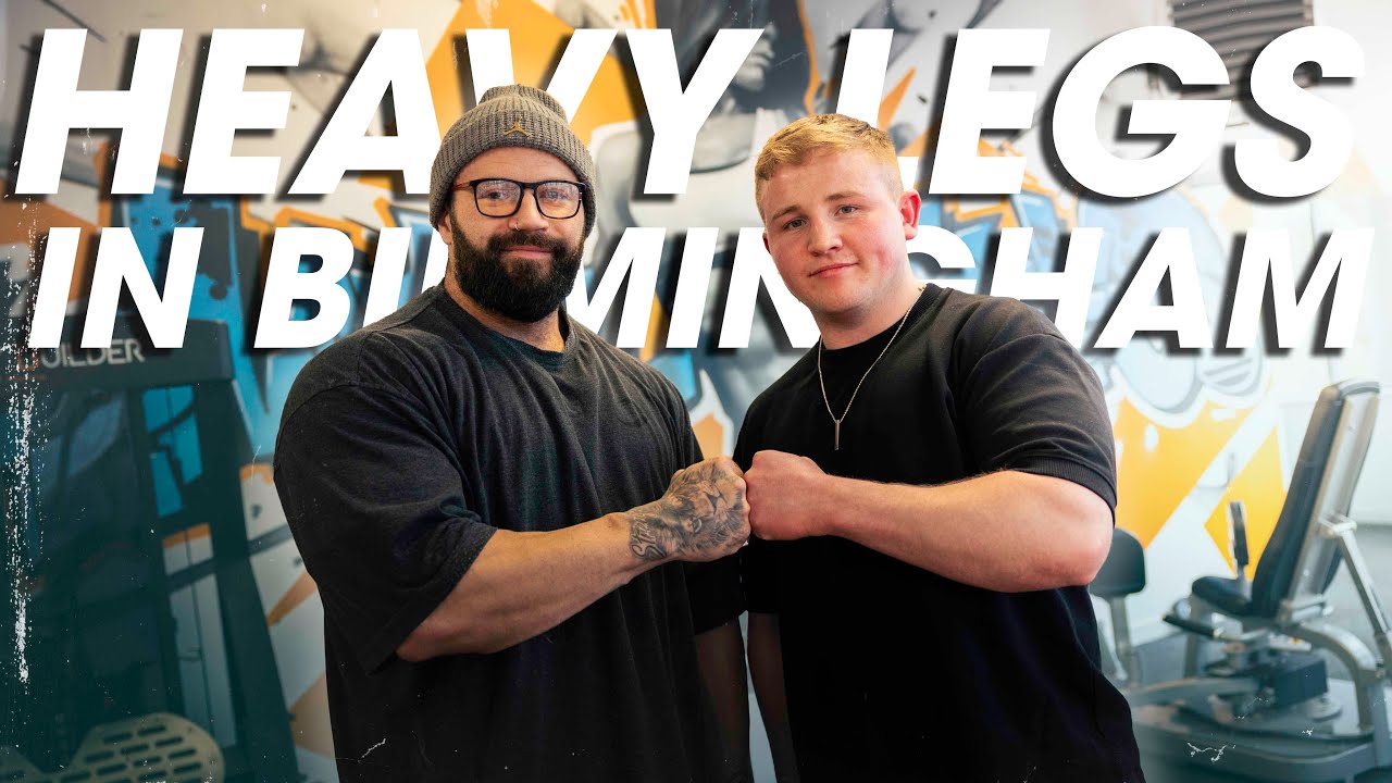 LEG DAY with CHRISTIAN CHAPMAN at Ultimate Fitness Birmingham - YouTube