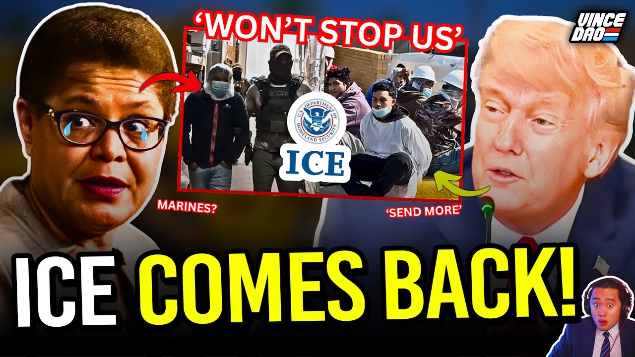 New ICE Raids SWEEP America as US Marines Arrive in Los Angeles Amid ...
