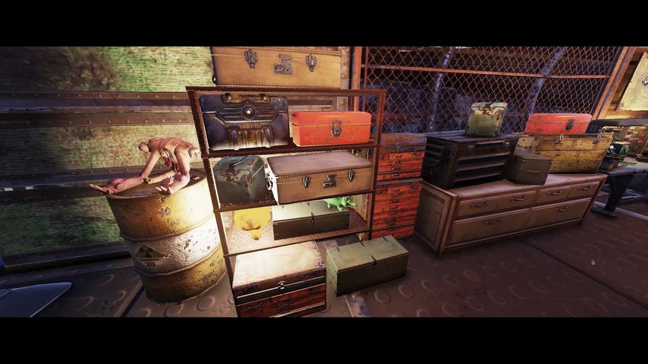Fallout 76 Crashed Plane Camp - YouTube