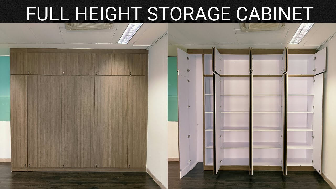 Full Height Storage Cabinet Install Cabinet YouTube