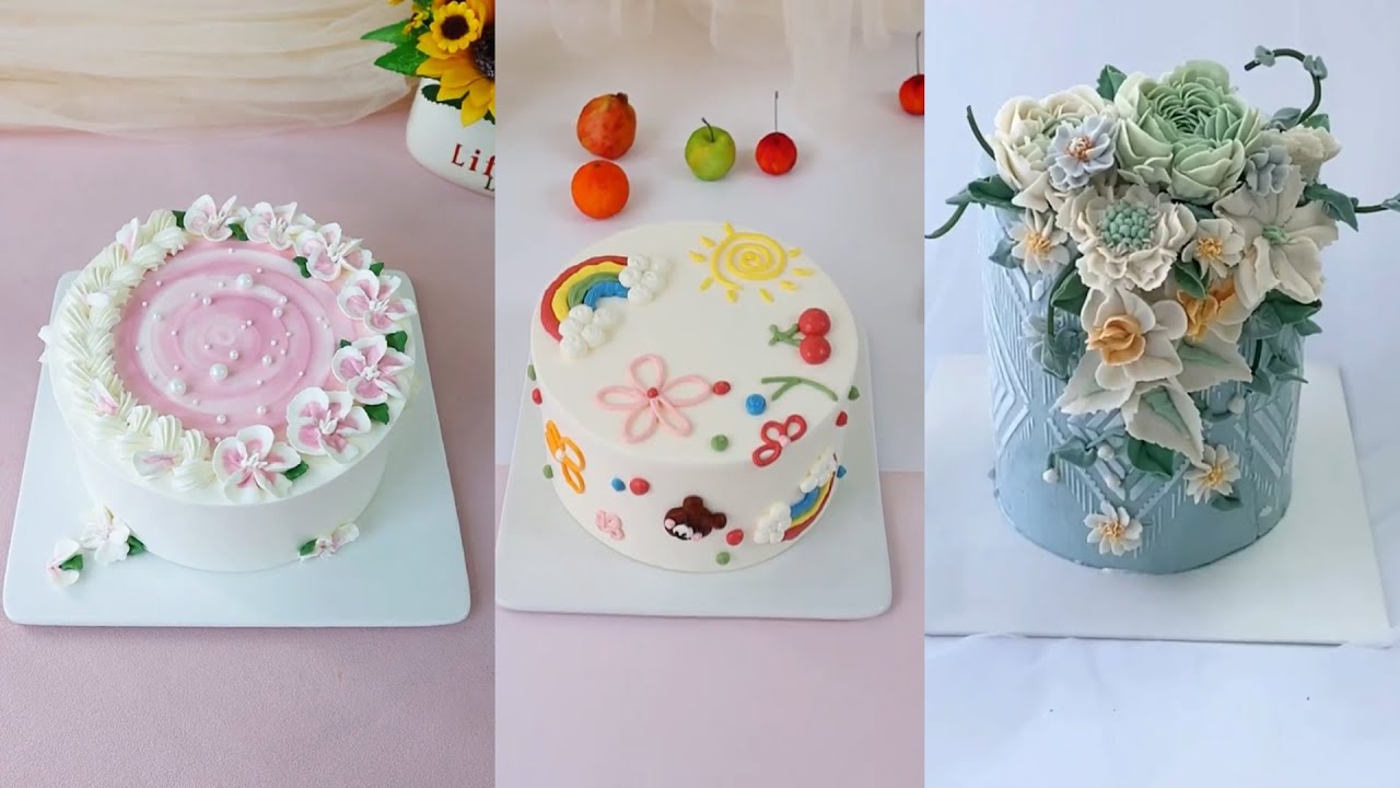 Ten Unique idea Decorating Beautiful Cake - YouTube