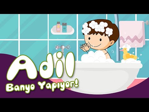 ADİL Banyo Yapıyor 🛁 – SingoSongo TV I İsme Özel Çocuk Şarkıları 🎶
