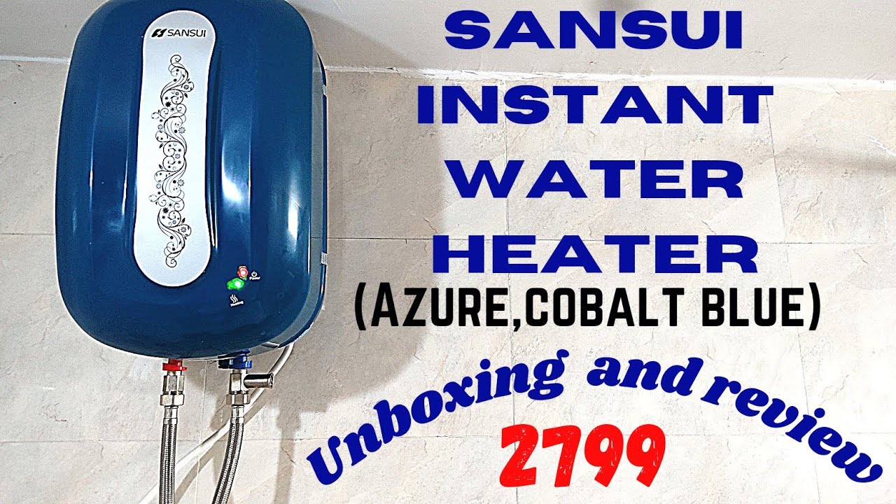 Sansui instant water heater | Under ₹2799 5 litre tank capacity| on ...