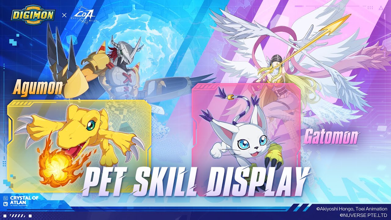 Pet Showcase | New Pets "Agumon" and "Gatomon" Coming Soon - YouTube