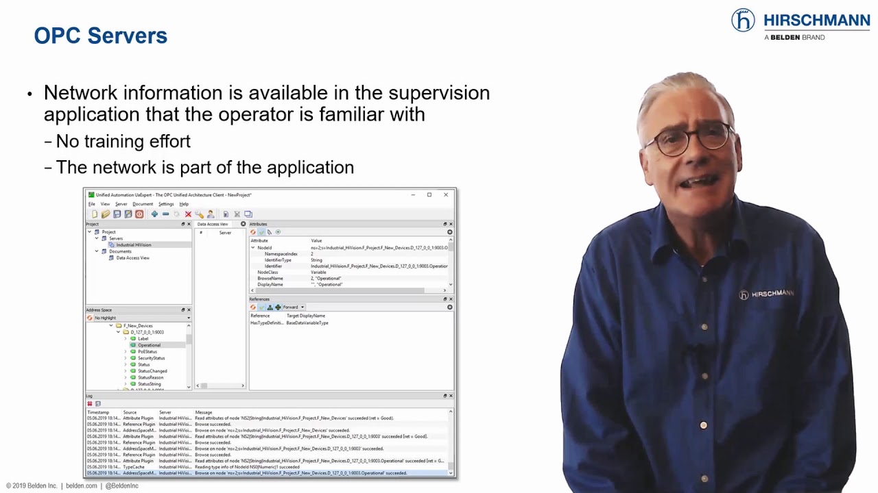 Hirschmann Industrial HiVision - Part 19: SCADA Integration - YouTube