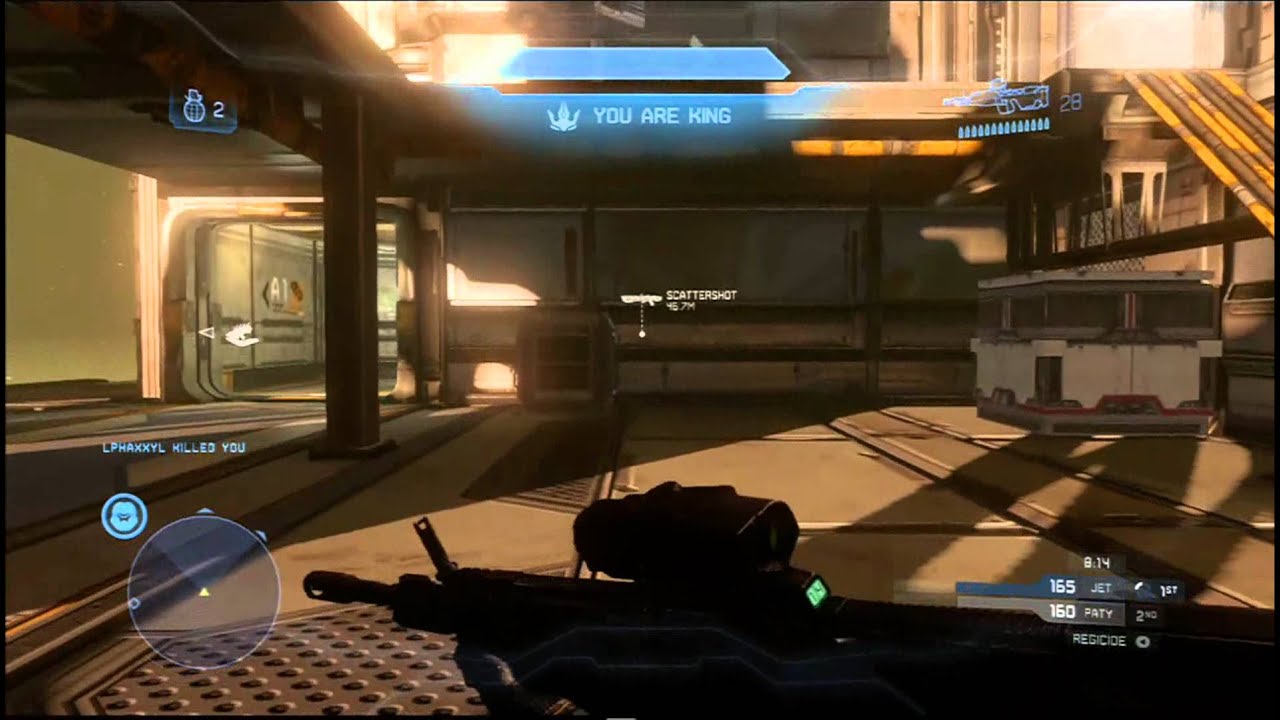Regicide on Adrift Halo 4 Gameplay [HD] - YouTube