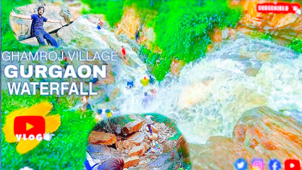 Ghamroj Waterfall Kya View Hai ️😍 Ghamroj waterfall Sohna Gurgaon Road ...
