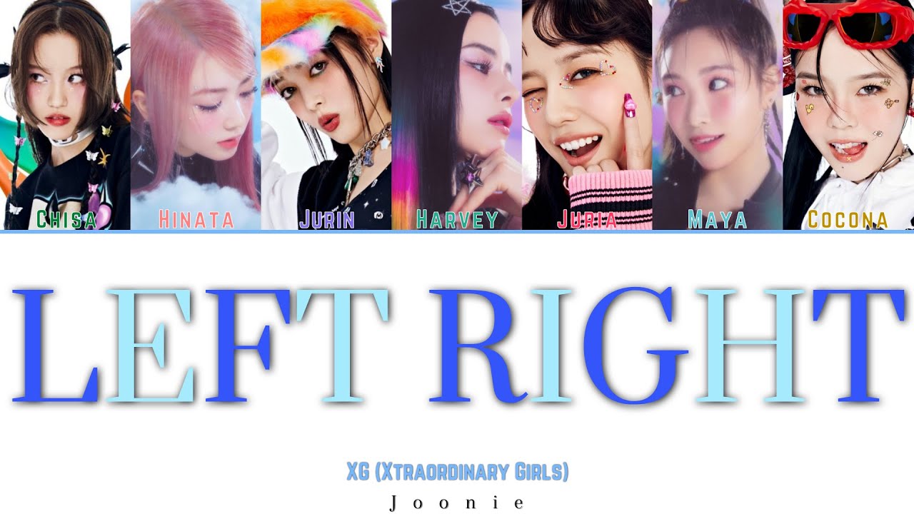 XG 'LEFT RIGHT' Lyrics (Color Coded Lyrics /Eng/) - YouTube