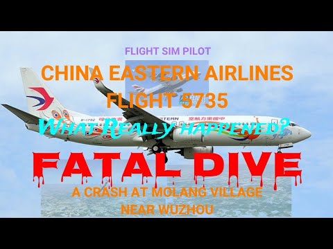 FATAL DIVE | China Eastern Airlines Flight 5735 | Crash of 737-89 (NG ...