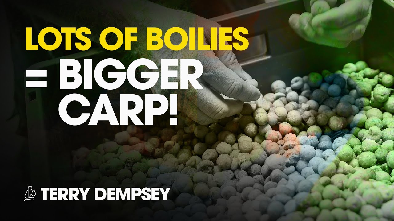 Lots Of Boilies = Bigger Carp - Terry Dempsey - YouTube