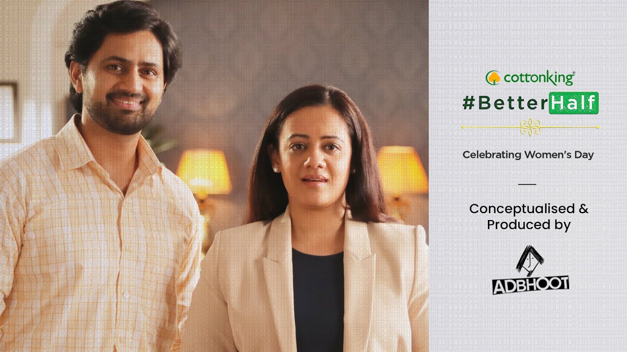 CottonKing x ADbhoot | Better Half |Spruha Joshi, Shashank Ketkar ...