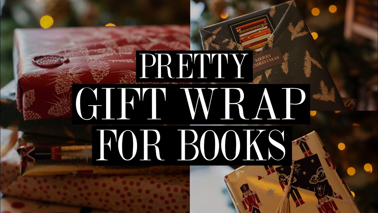 Creative Ways to Gift Wrap Books 🎄🎁 | The Book Castle | 2022 - YouTube