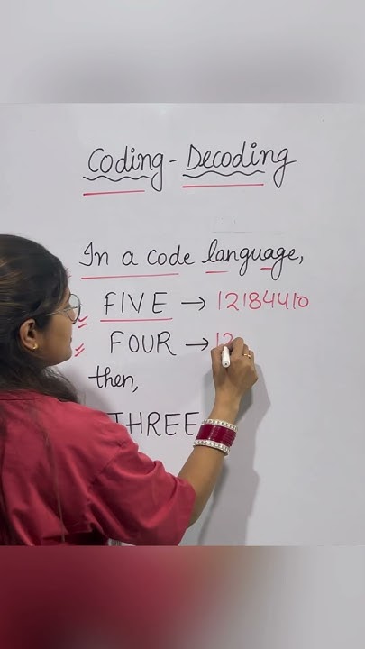 Coding Decoding | Reasoning Trick | Short Trick #mathstricks # ...