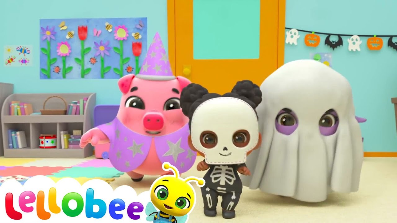 Halloween Dress Up! Trick or Treat! | Lellobee - Nursery Rhymes for ...
