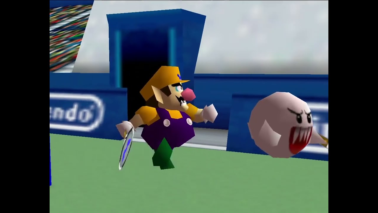Mario Tennis 64 Doubles Rainbow Cup - Boo - YouTube
