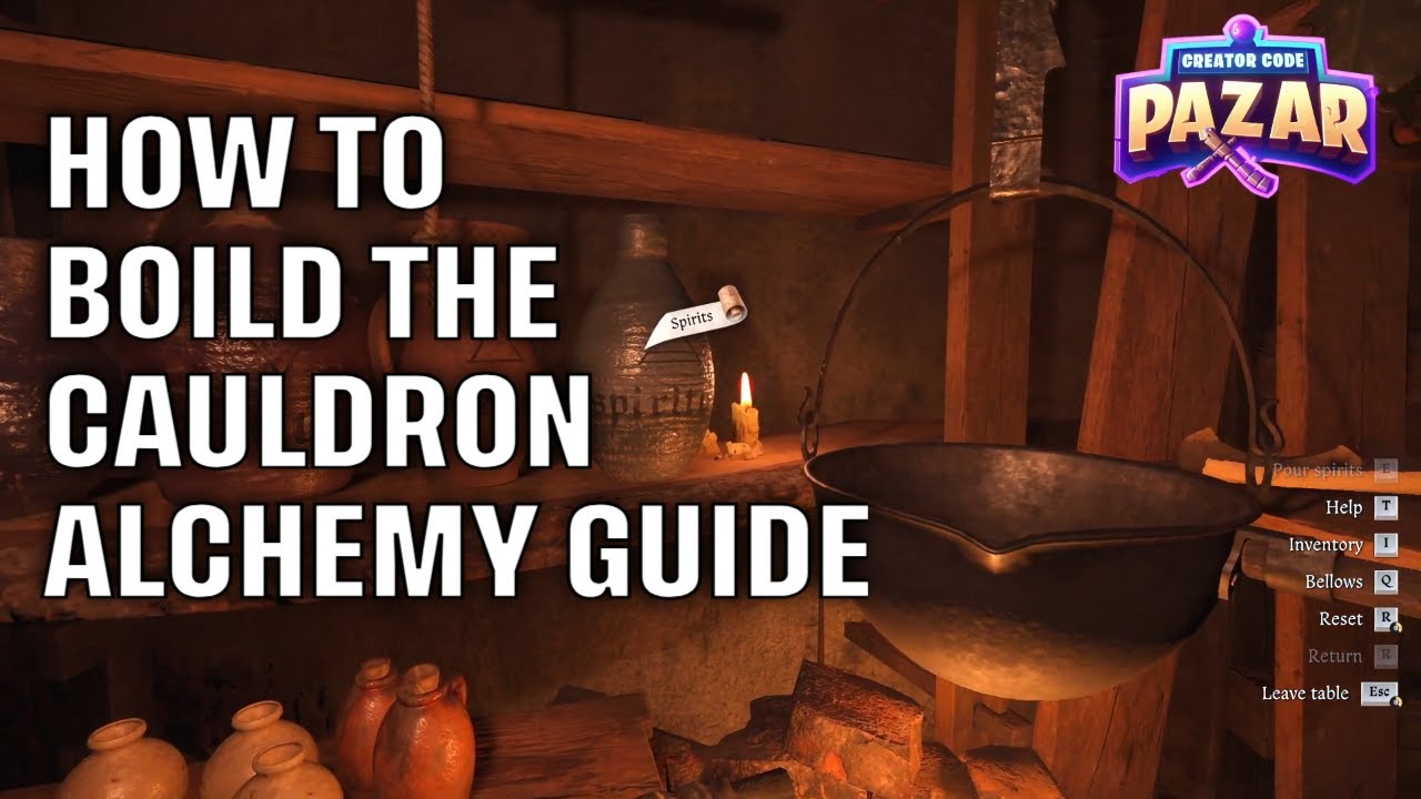 How to Boil the Cauldron Kingdom Come Deliverance 2 Alchemy Guide - YouTube