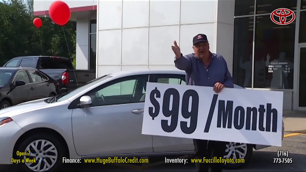 Billy Fuccillo with a HUGE Toyota Corolla Lease Deal - YouTube