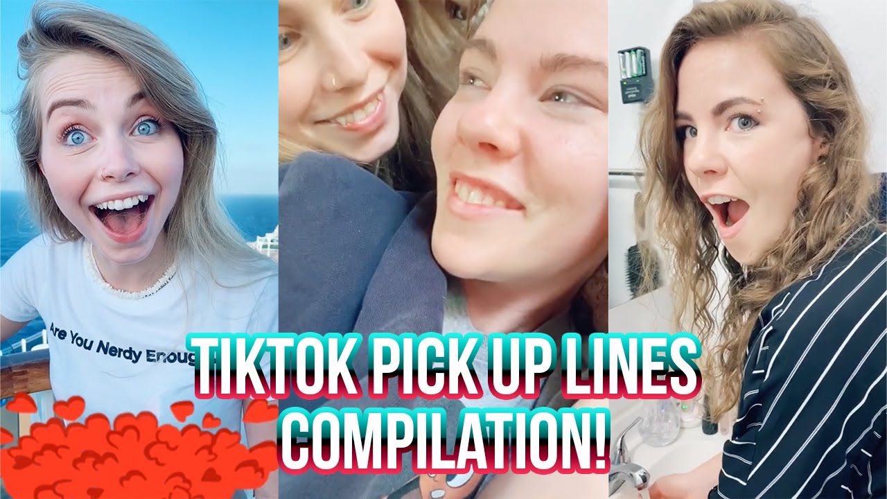 All Our TikTok Pick Up Lines! Pt. 02 - Hailee And Kendra - YouTube