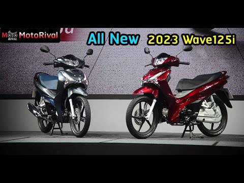 All New 2023 Wave125i ราคา เริ่ม 5.43 หมื่น - YouTube