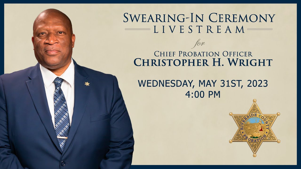 Chief Christopher H. Wright Swearing-In Ceremony - YouTube