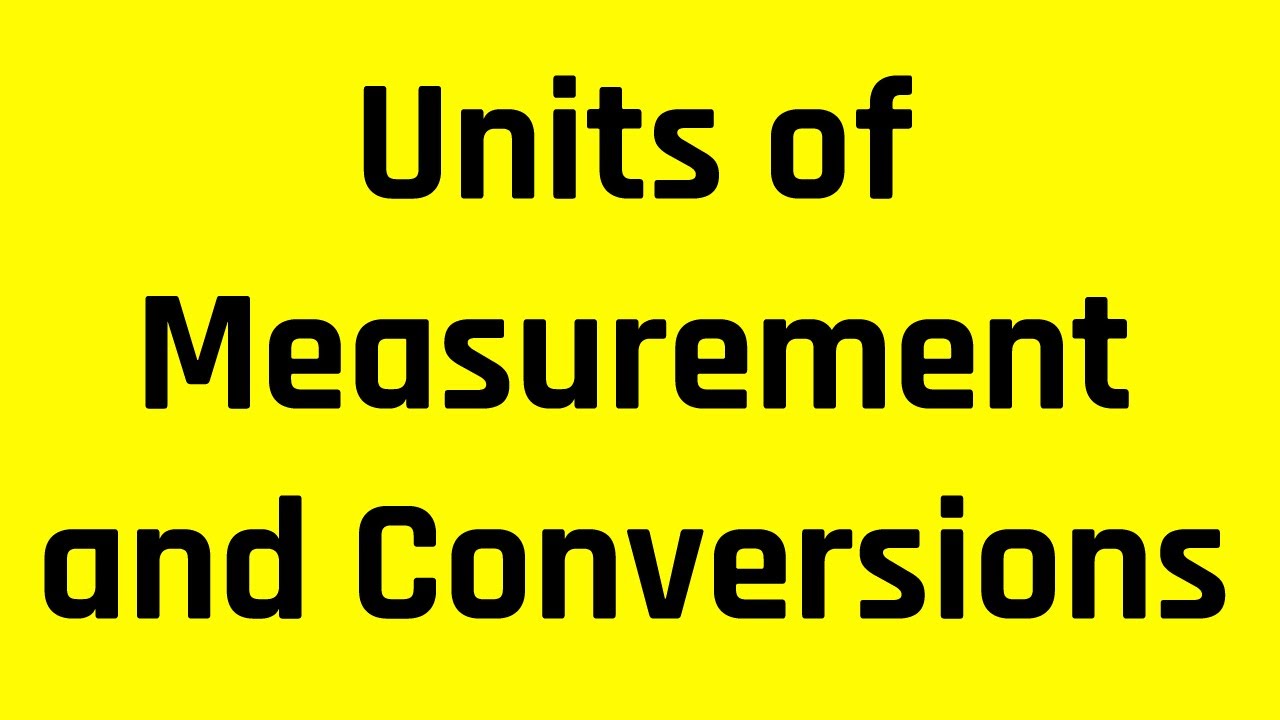 Units of Measurement and Converting Units of Measurement: Grammar Hero ...