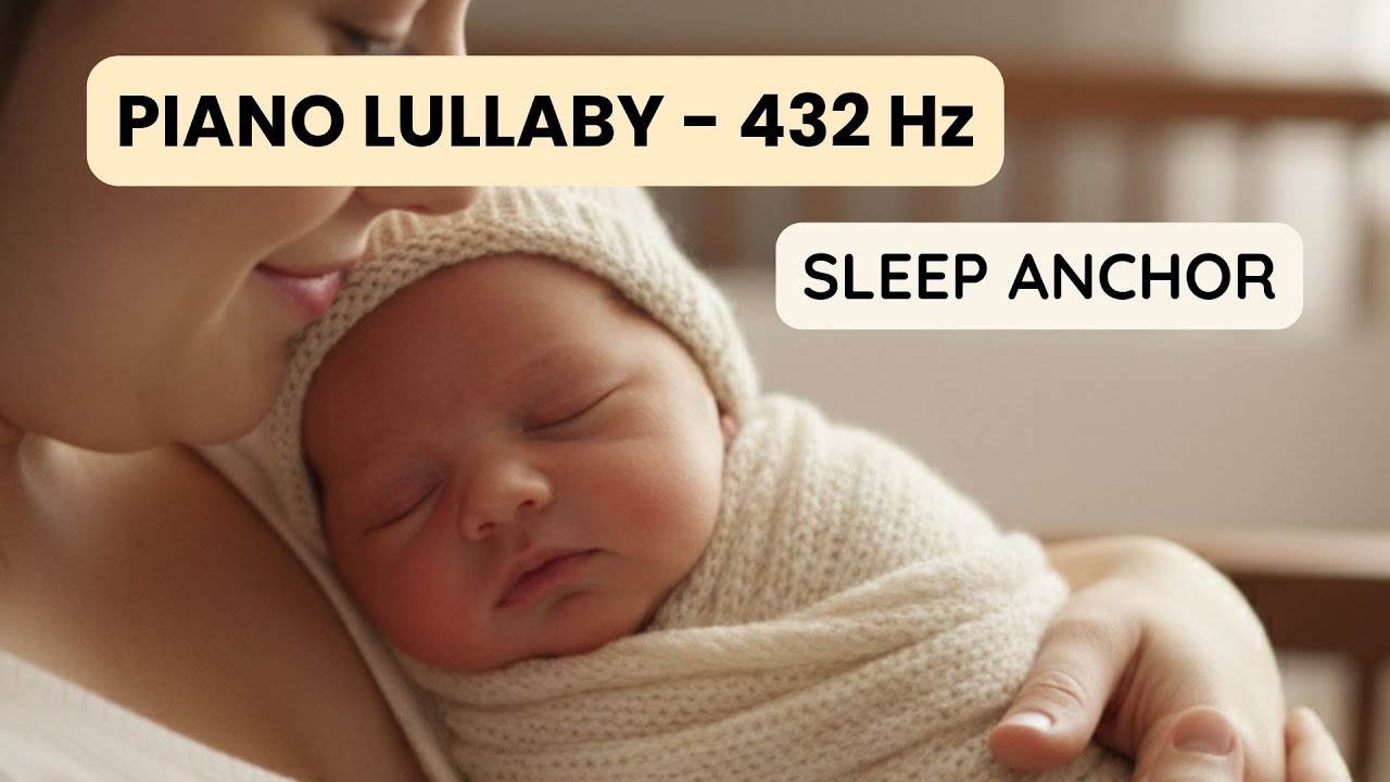 Baby Sleep Anchor Sound 432Hz – White Noise & Gentle Piano for Deep ...