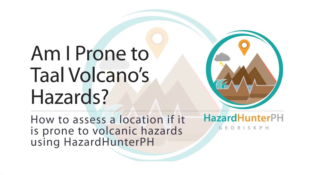 #HazardHunterPH Am I Prone to Taal Volcano's Hazards - YouTube