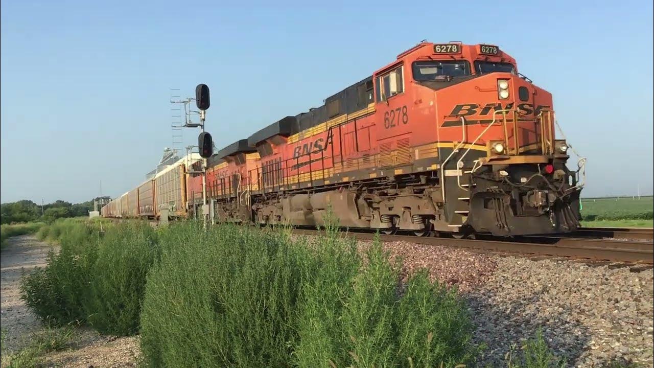 BNSF Chillicothe sub Ancona, IL 07/27/24 - YouTube