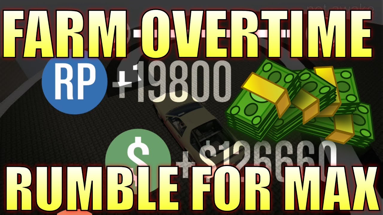GTA Online - ★FAST AND EASY GTA$ + RP★ HOW TO FARM OVERTIME (LEGIT ...