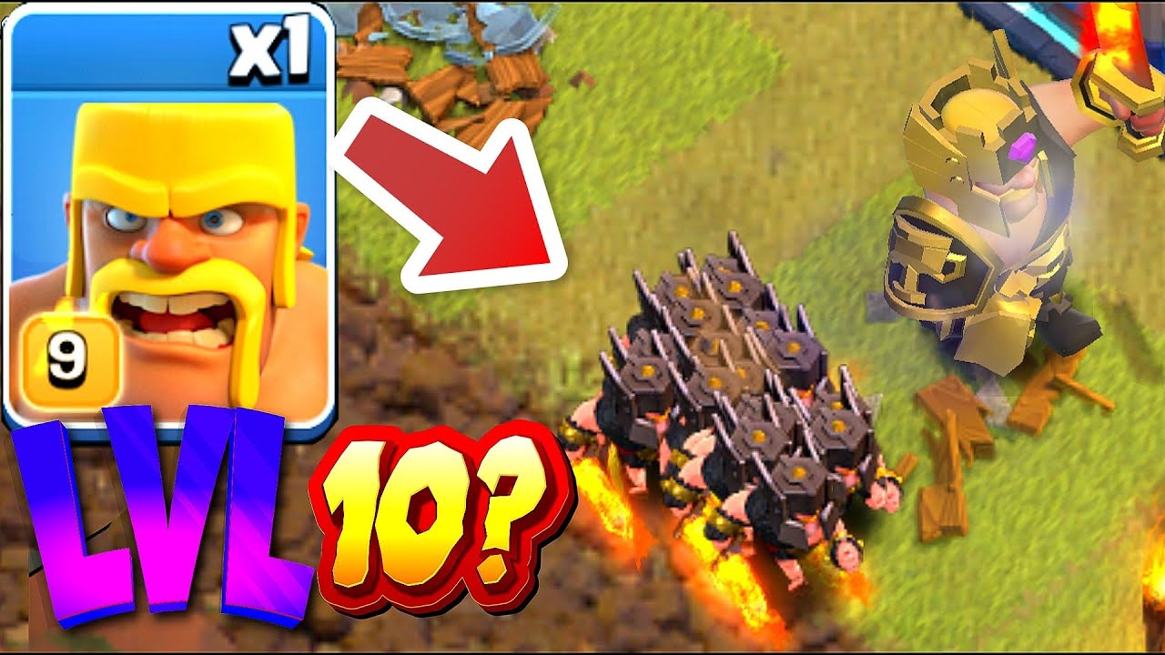 Are THESE the LVL 10 BARBS!?!? "Clash Of Clans" Next upgrade - YouTube