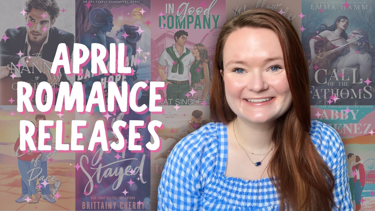 april new romance releases!! - YouTube