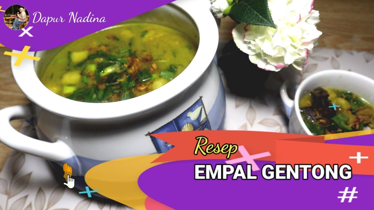 Resep Membuat Empal Gentong Paling Enak Dapur Nadina Youtube