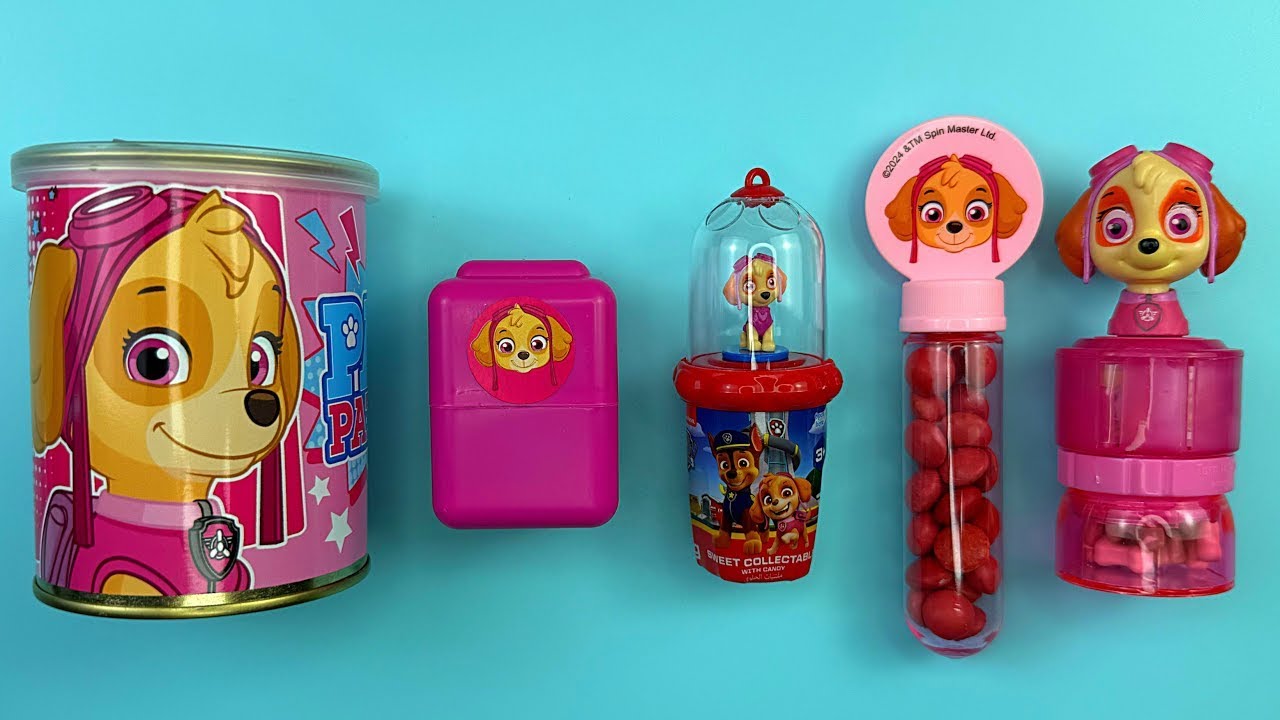 Paw Patrol Treats Opening | Funny Candy ASMR I Sweets & Toys Unboxing ...