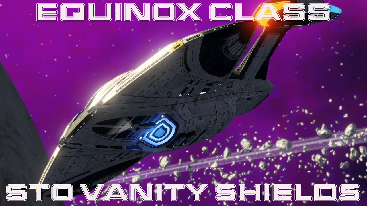 Star Trek Online Equinox Class - Dilithium Shield Visuals - YouTube