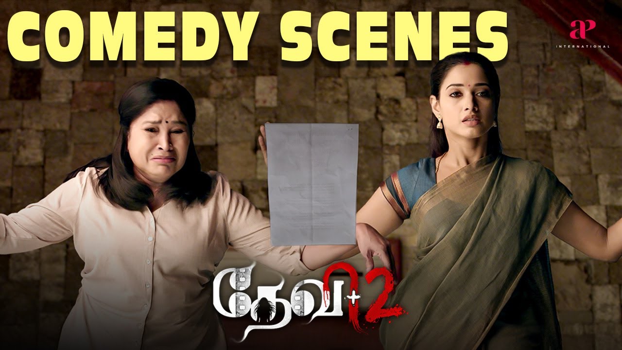 Devi 2 Super Scenes |When Two Ghosts Battle for Love in Prabhu Deva’s ...