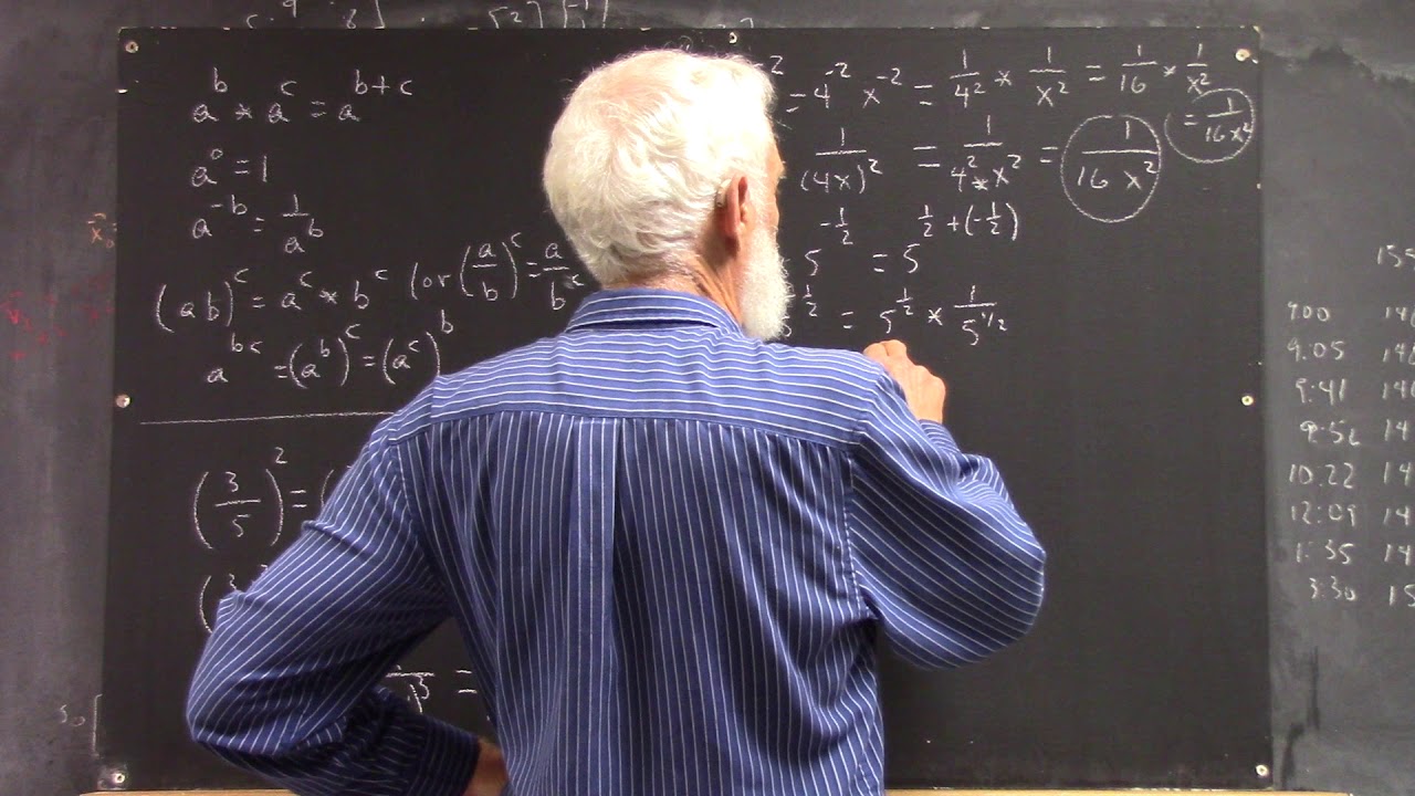 dagmcr 2803 one half power multiplied by one half power of same number ...