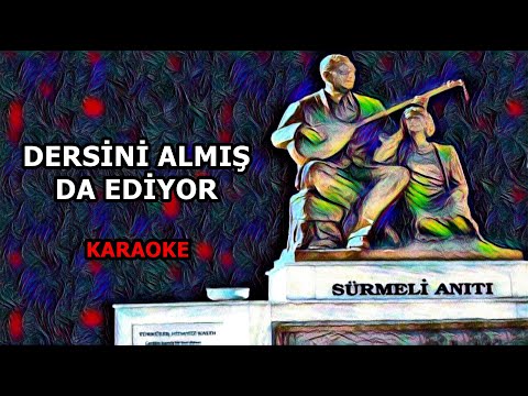 ༺⭐️༻  DERSİNİ ALMIŞ DA EDİYOR  ༺⭐️༻        🎧🎤KARAOKE🎤🎧