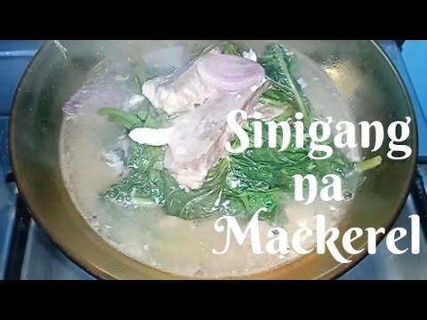 Sinigang na Mackerel (SABA) Try this recipe lalo na sa mahihilig sa Sinigang - YouTube